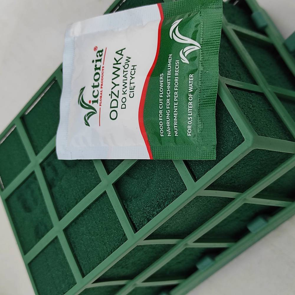 floret kwiaty florystyczny gąbka zielona odżywka gratis | kształtki ...