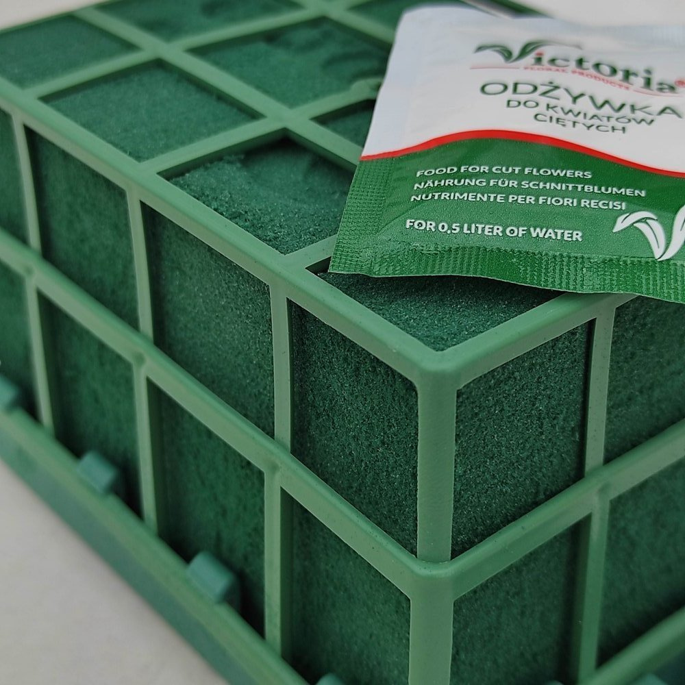 floret kwiaty florystyczny gąbka zielona odżywka gratis | kształtki ...