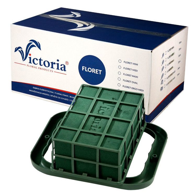 Floret florystyczny gąbka mokra do żywych, ergonomiczny | kształtki ...